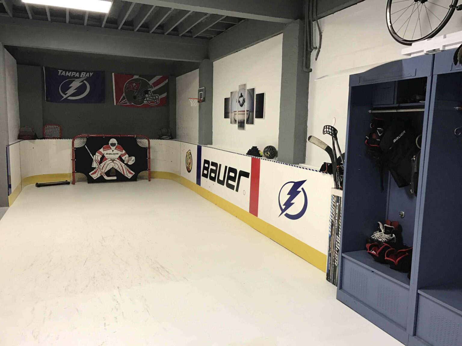 Garage Ice Rink Pack 1 - 12' x 20' - Global Synthetic Ice