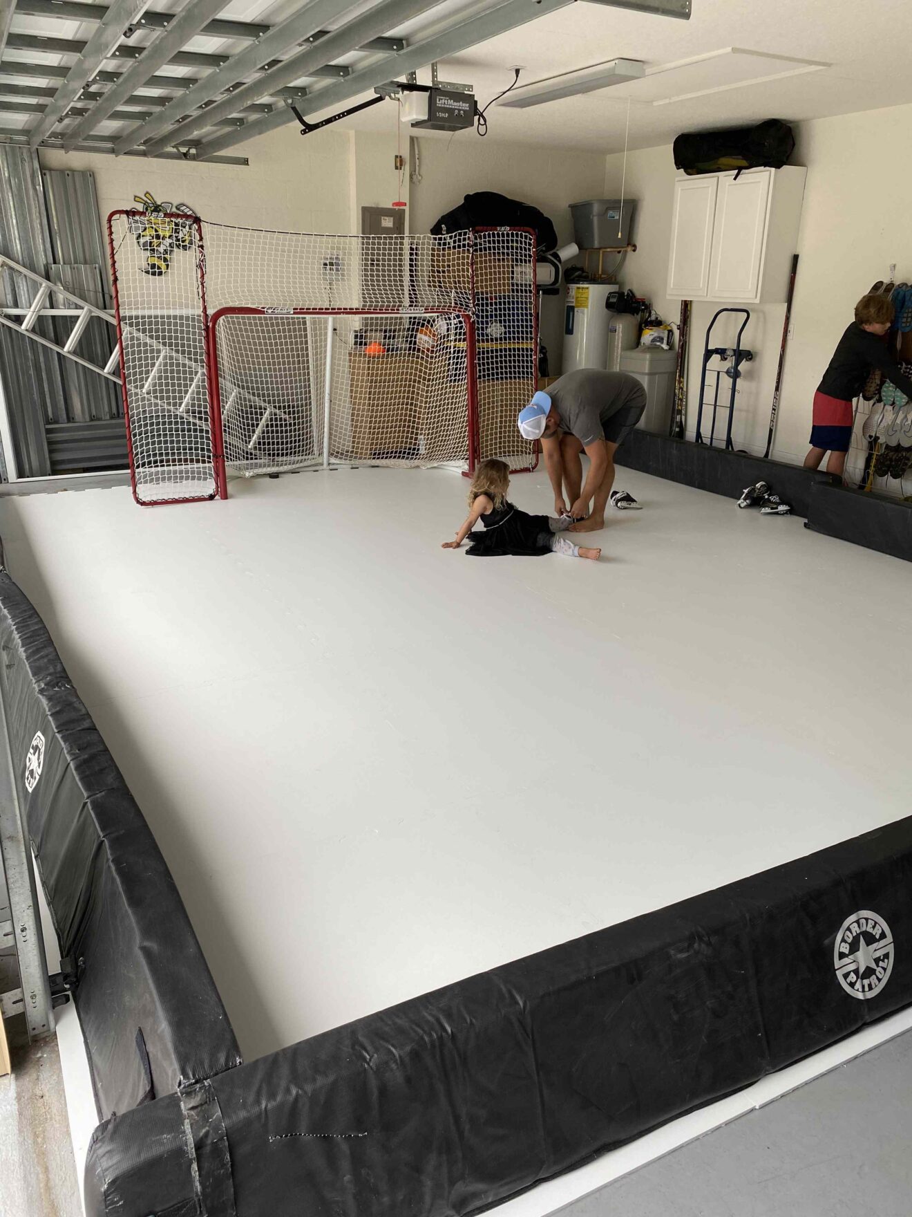 Garage Ice Rink Pack 3 - 16' x 20' - Global Synthetic Ice