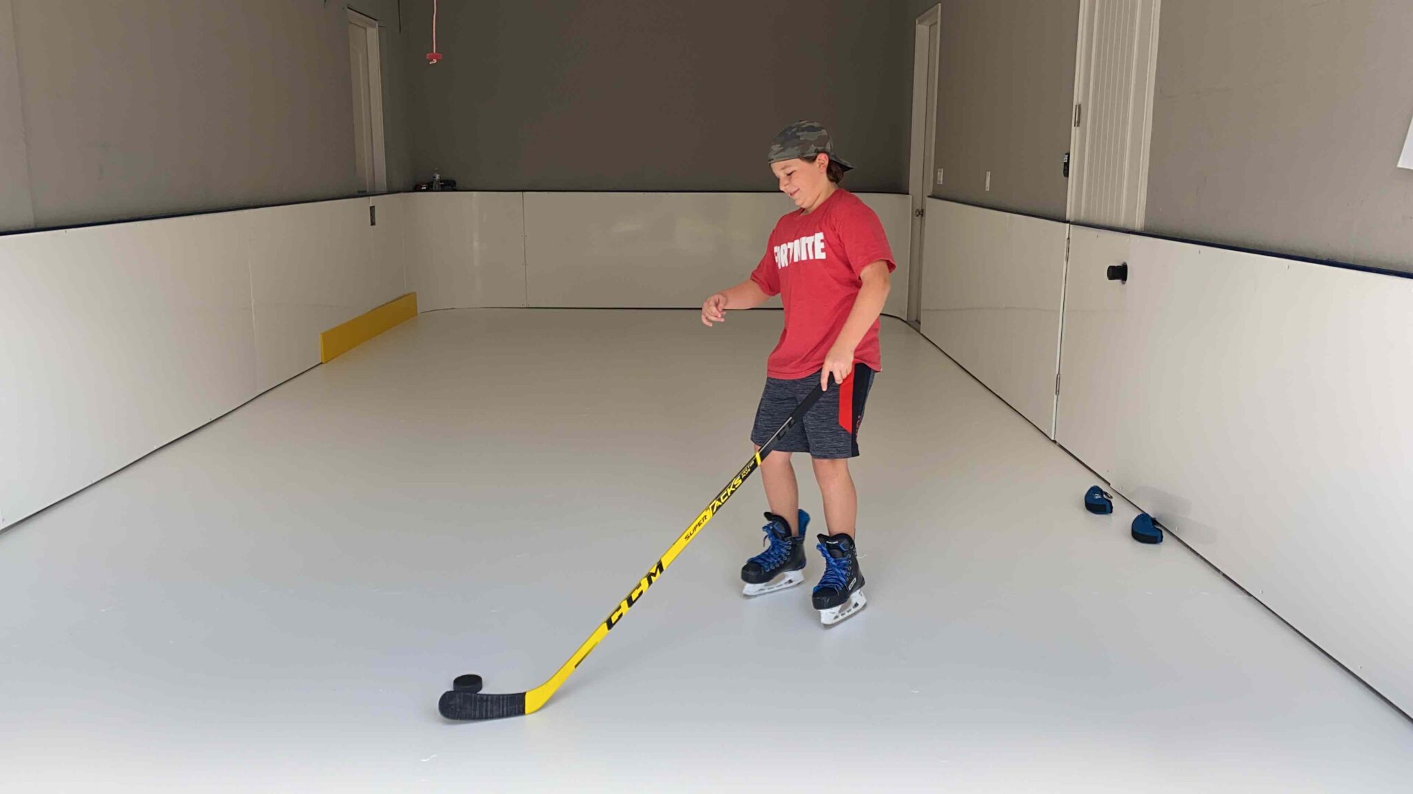 Garage Ice Rink Pack 1 - 12' x 20' - Global Synthetic Ice